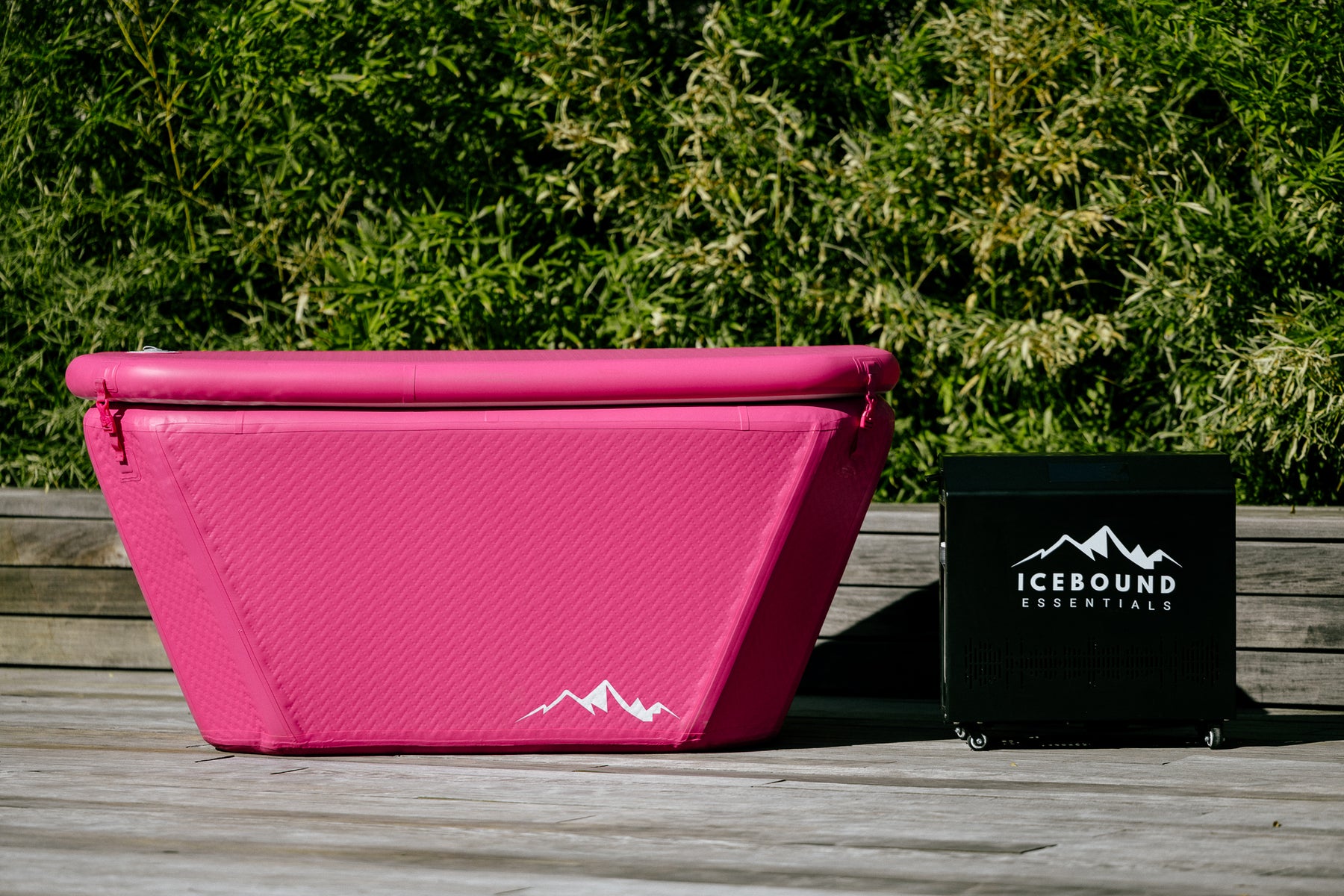 The Pink Endurance Plunge + 1HP Pro Chiller/Heater – Icebound Essentials